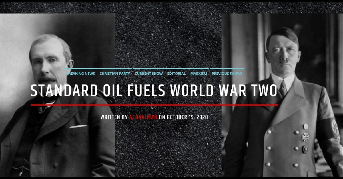 Standard Oil Fuels World War Two – OMC Radio TV