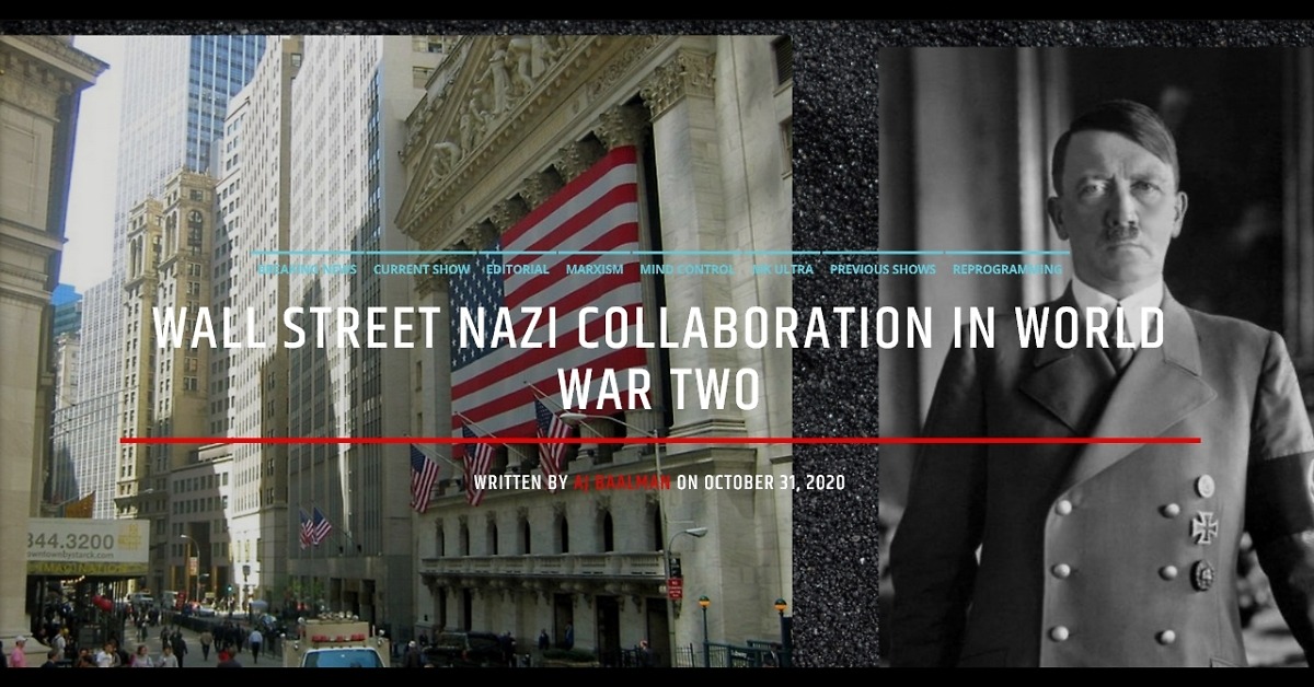 Wall Street Nazi Collaboration In World War Two – OMC Radio TV