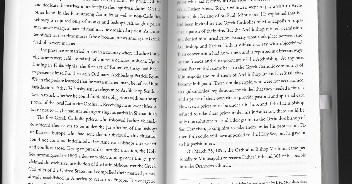 The Untold Story Of The First Eastern Rite Catholics In America – OMC ...