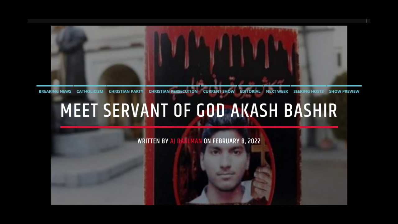 Meet Servant Of God Akash Bashir – OMC Radio TV
