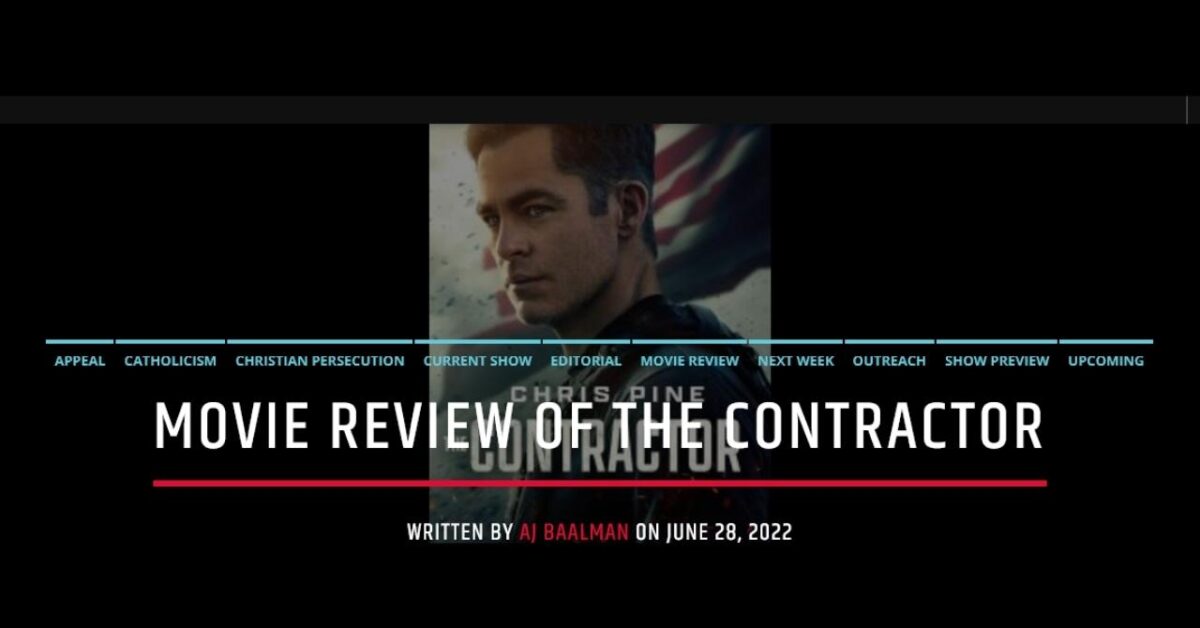 Movie Review Of The Contractor – OMC Radio TV