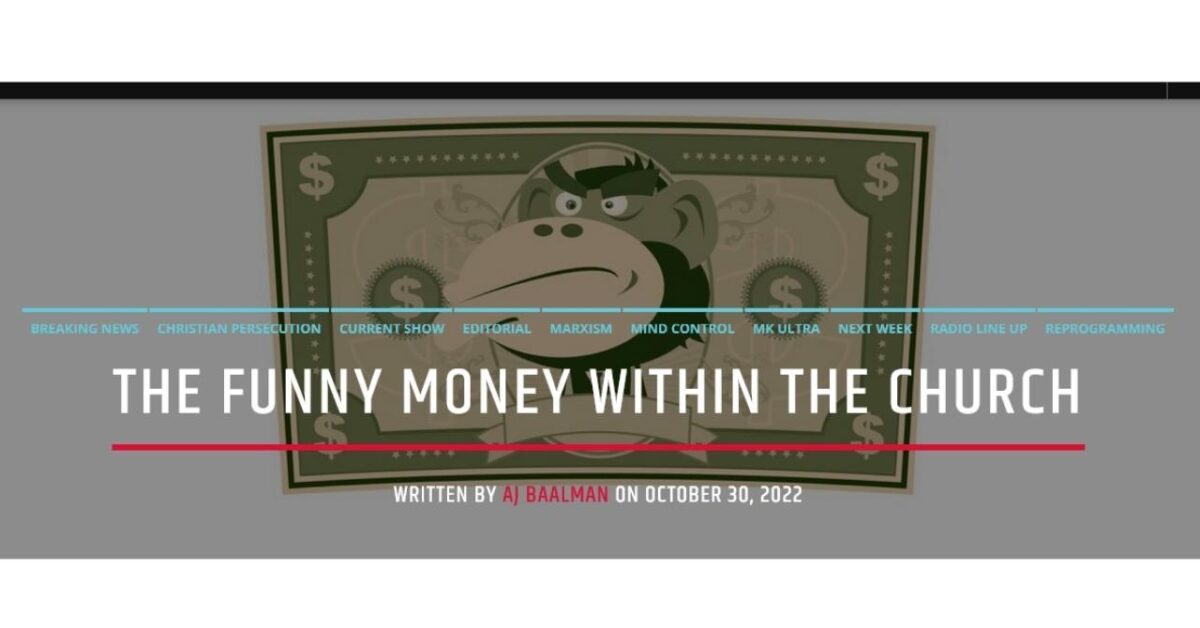 The Funny Money Within The Church – OMC Radio TV