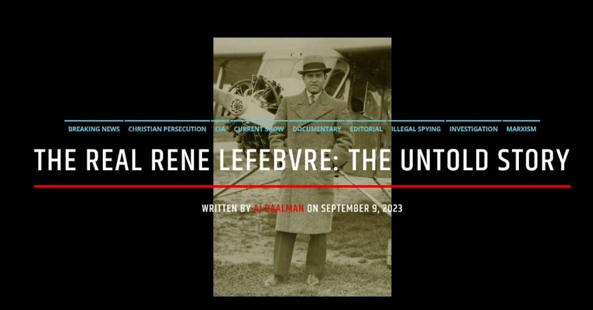 The Real Rene Lefebvre: The Untold Story – OMC Radio TV