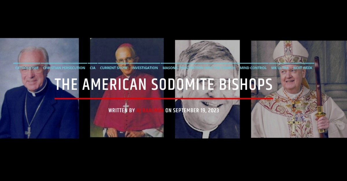 The American Sodomite Bishops – OMC Radio TV