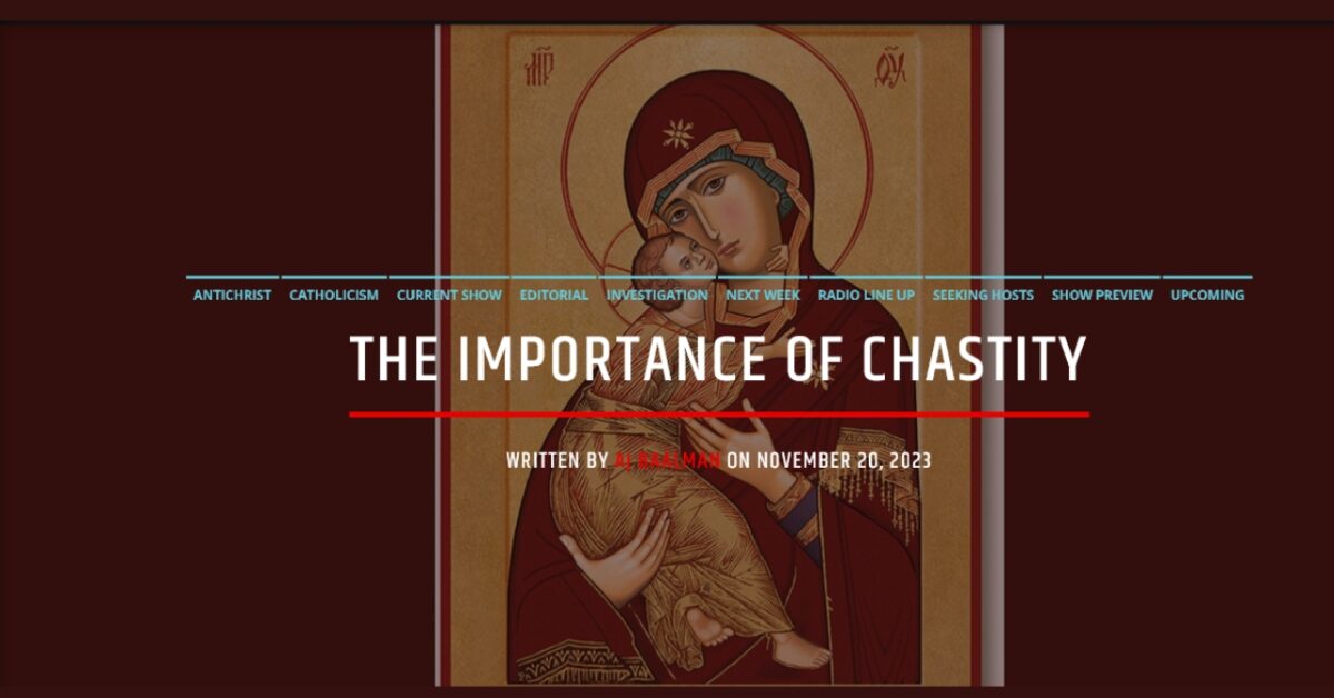 The Importance Of Chastity – OMC Radio TV