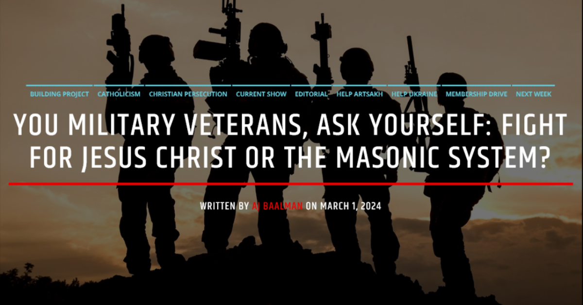 Dear Military Veterans, Work For Jesus Christ? – OMC Radio TV