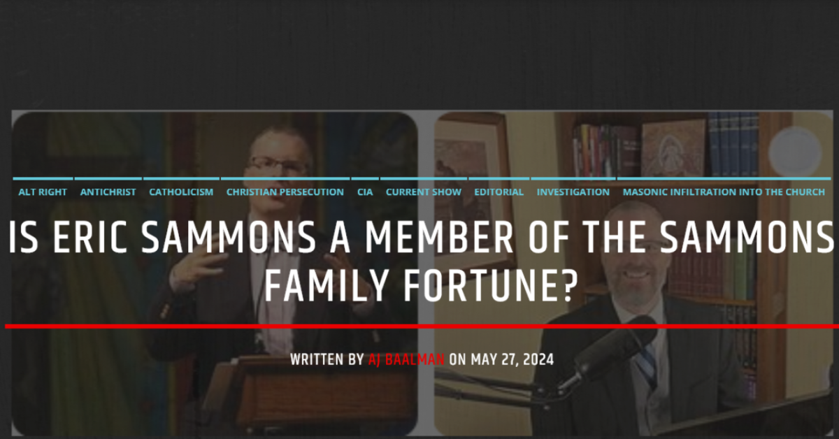 Is Eric Sammons A Member Of The Sammons Family Fortune? – OMC Radio TV