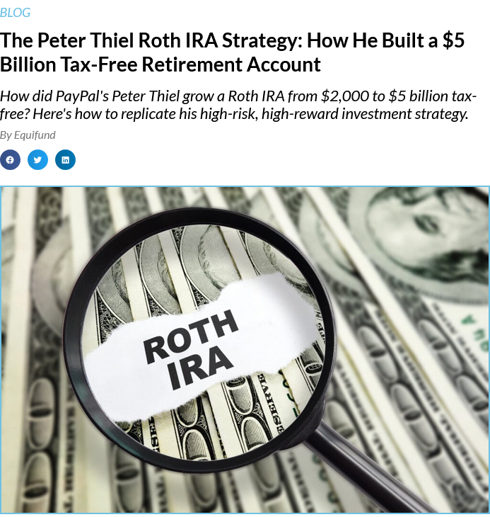 Who Is Peter Thiel? – OMC Radio TV