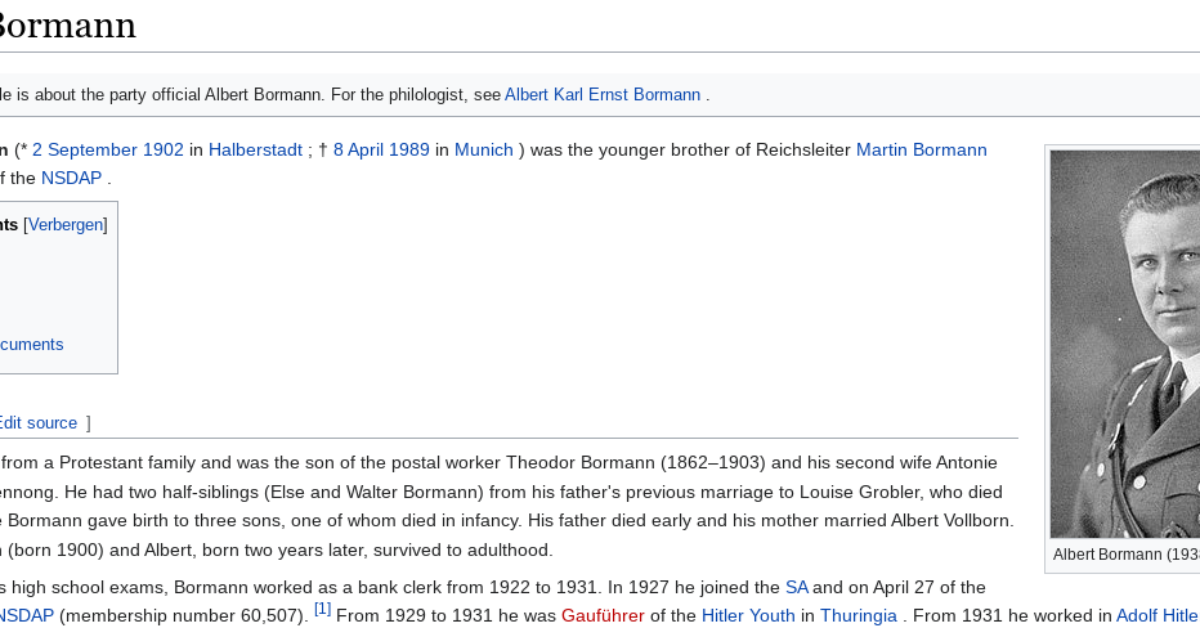 Did Martin Bormann, Heinrich Himmler and Adolph Hitler Escape Germany ...